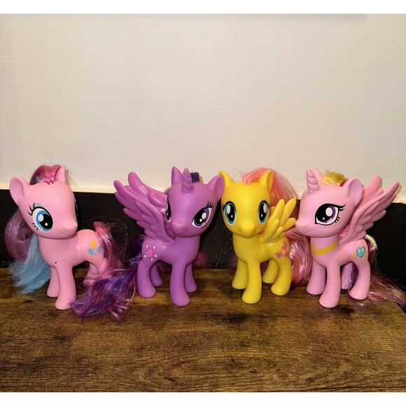 Hasbro | Toys | My Little Pony G4 Princess Cadance Fluttershy Pinkie ...